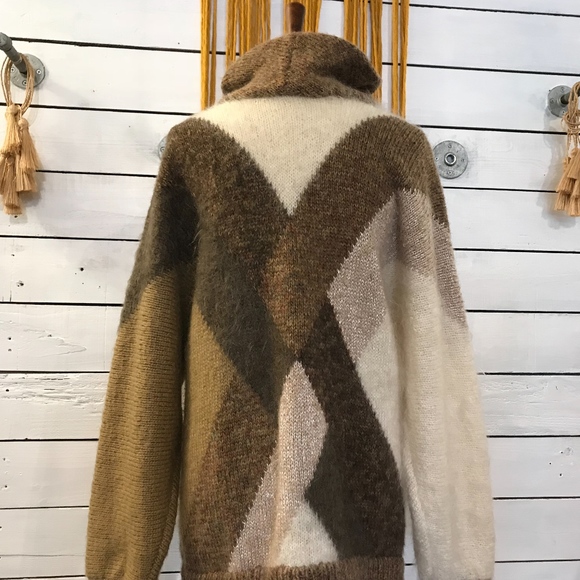 Sweaters | Vintage Earth Toned Turtle Neck Sweater | Poshmark